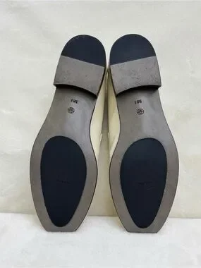 The Row | Shoes | The Row Cream Leather Penny Loafers | Poshmark